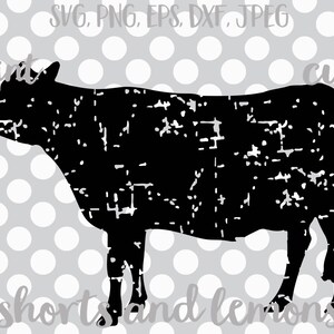 Cow SVG, Grunge Svg, Heifer Svg, Bull Svg, Farm, SVG, Eps, Dxf, Clip ...