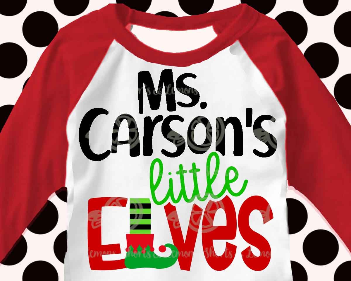 Elves Svg Christmas Svg Teacher Svg Teacher Christmas Svg | Etsy