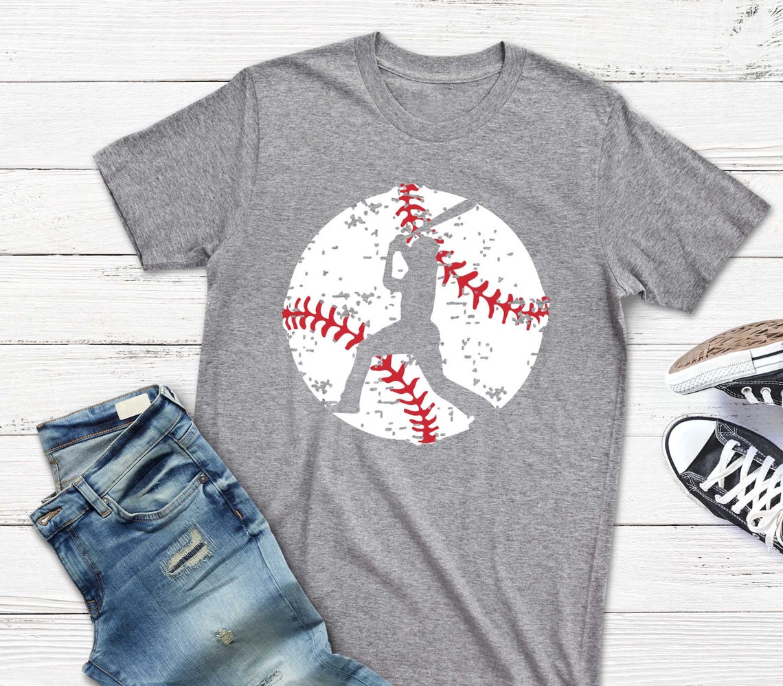 Baseball Svg Grunge Baseball Svg Baseball Mom Svg Dxf - Etsy