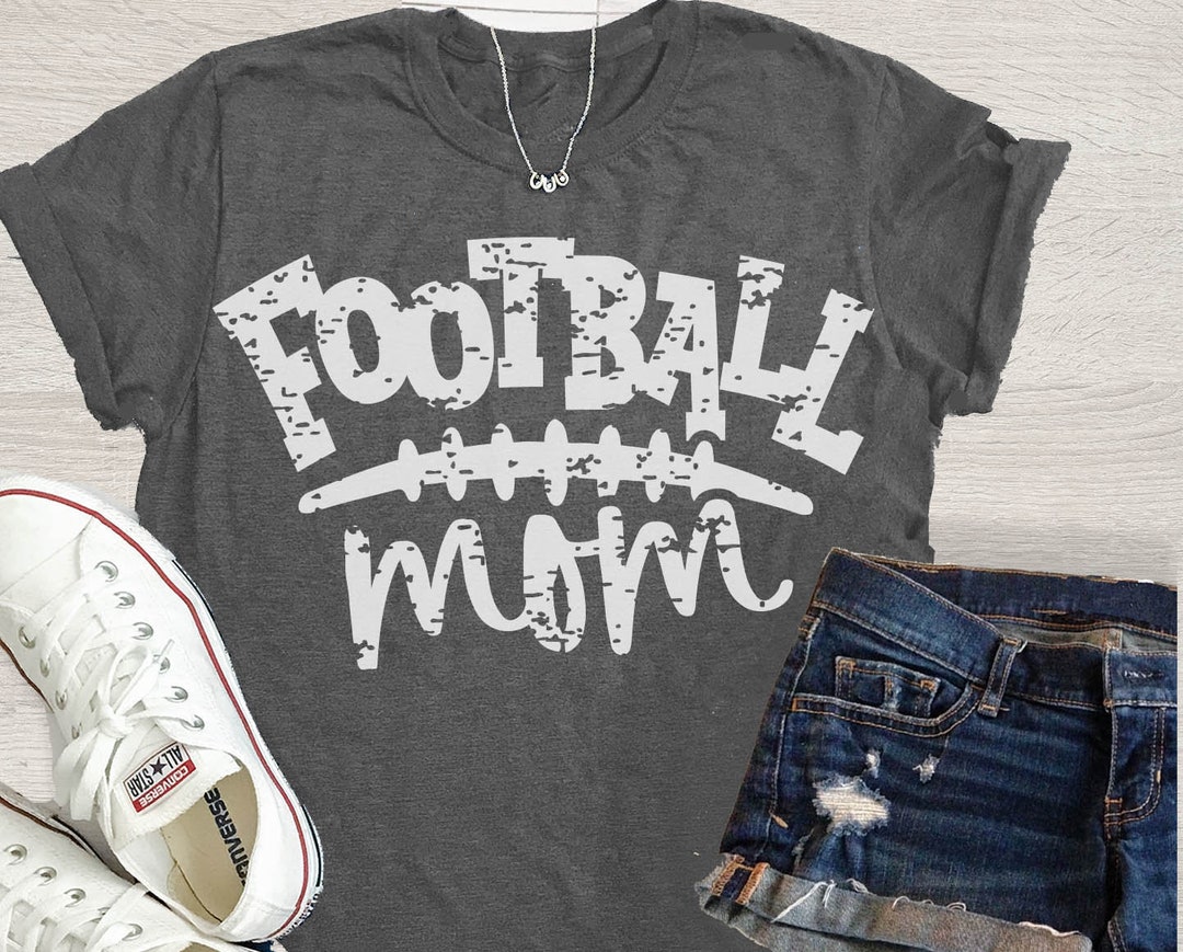Football Mom Svg, SVG, Dxf, Grunge Football, Football Svg ...