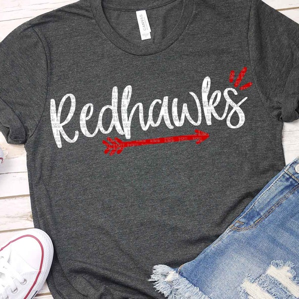 Redhawk Svg - Etsy
