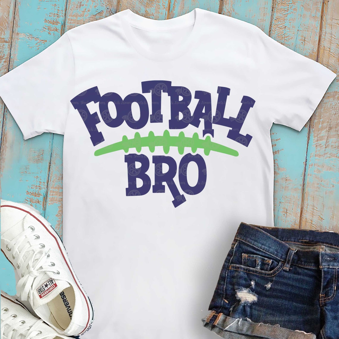 Football Bro Svg Football Football Svg Bro Brother Shirt - Etsy