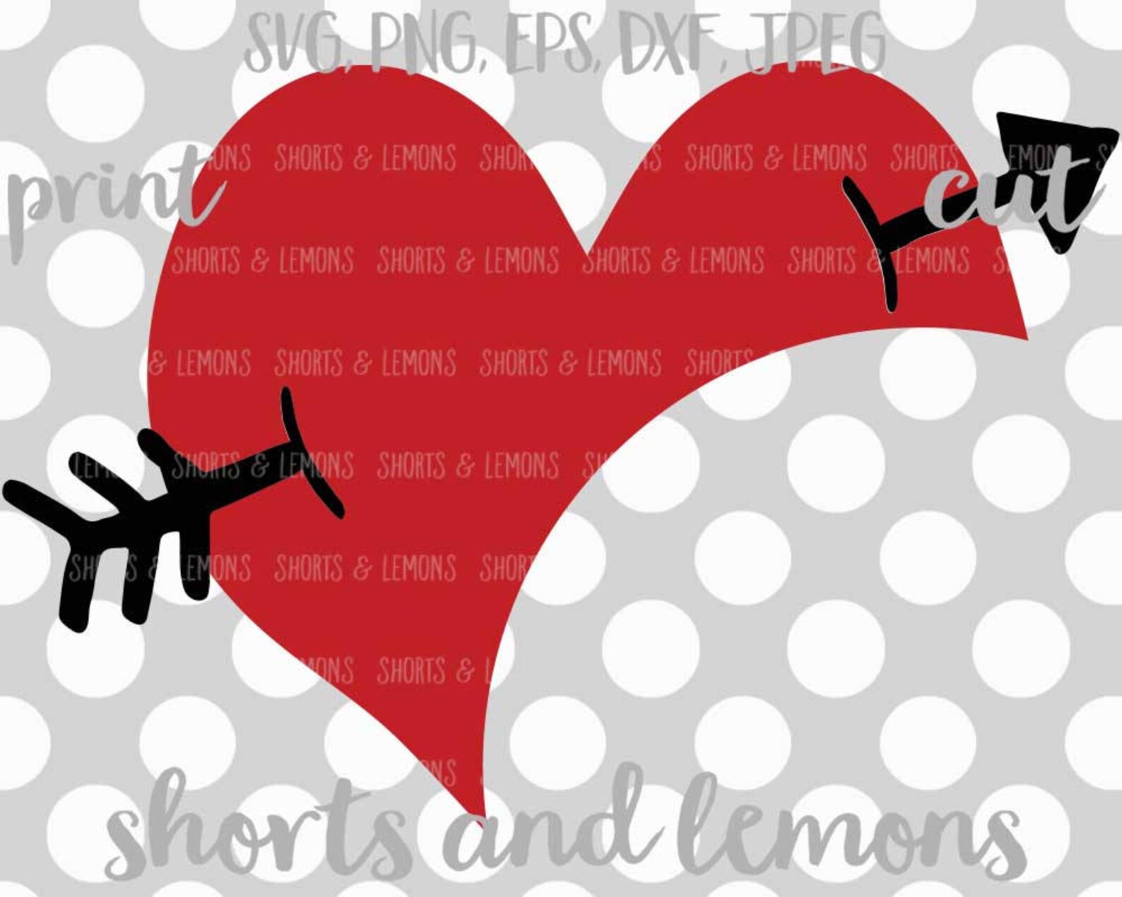 Valentine Svg, Heart Monogram Svg, Valentine Monogram Svg, SVG, DXF ...