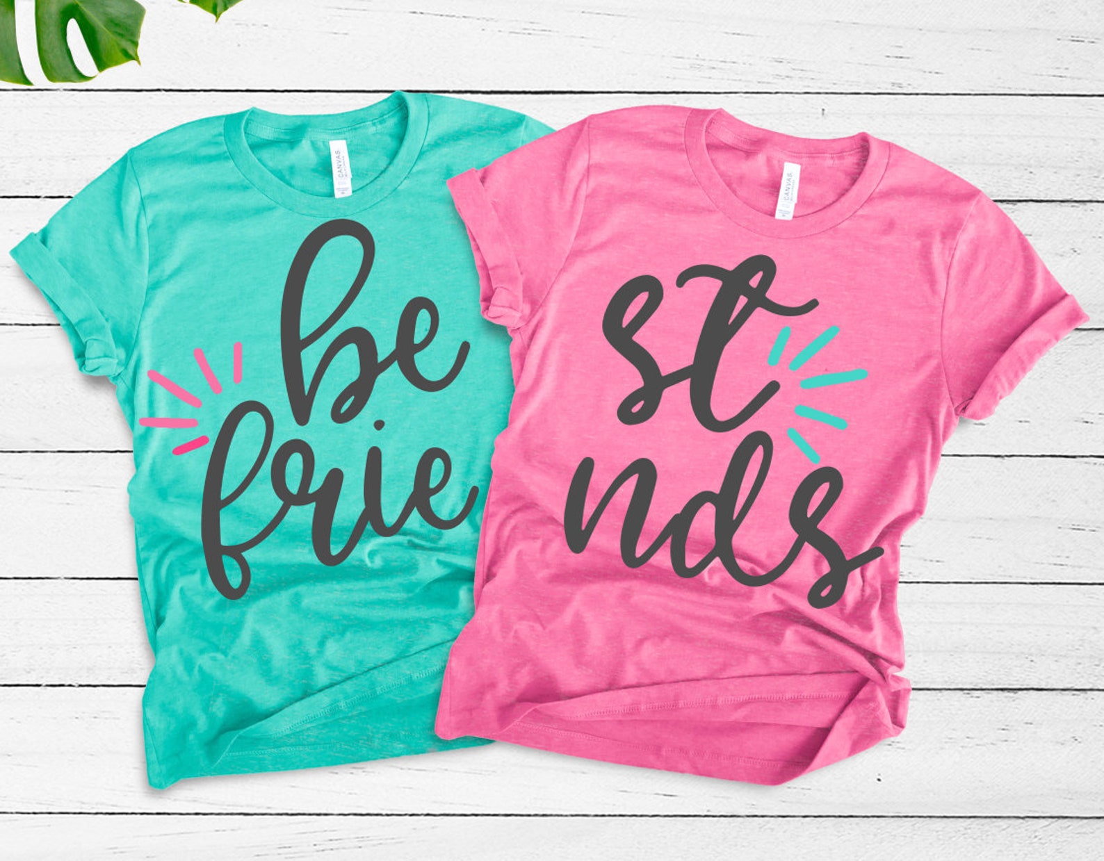 Best Friends Svg Besties Svg Bff Svg Friend Svg Script Etsy