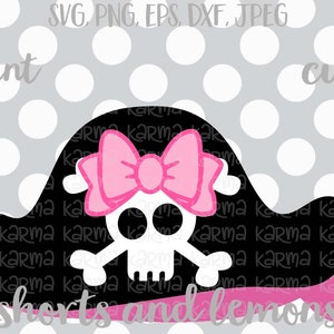 Pirate Svg, Beach Svg, Pirate Girl Svg, Svg, Pirate Hat Svg, SVG, DXF ...