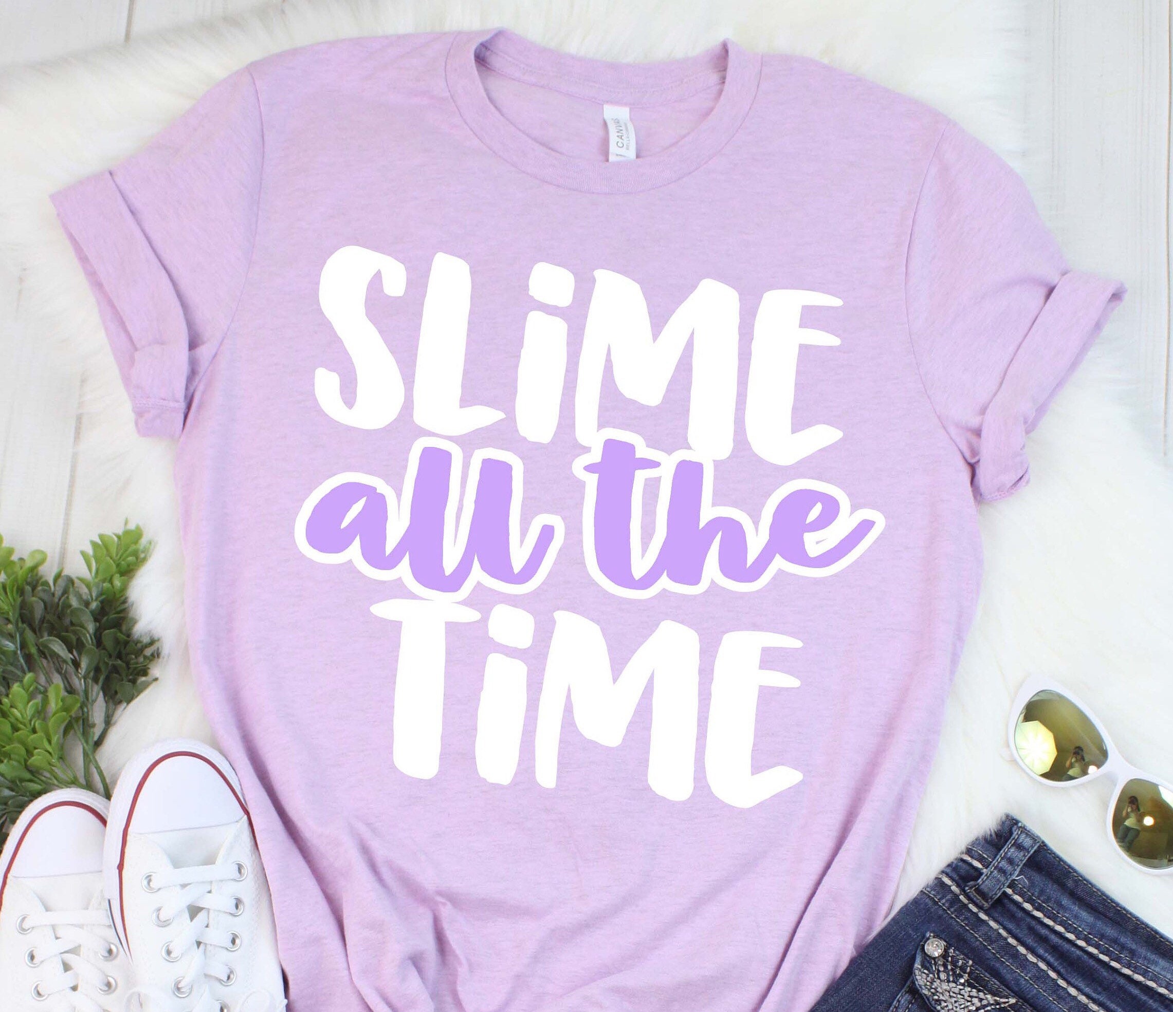 Slime Svg, Slime Shirt, Slime All the Time Svg, Slime Saying, Science ...