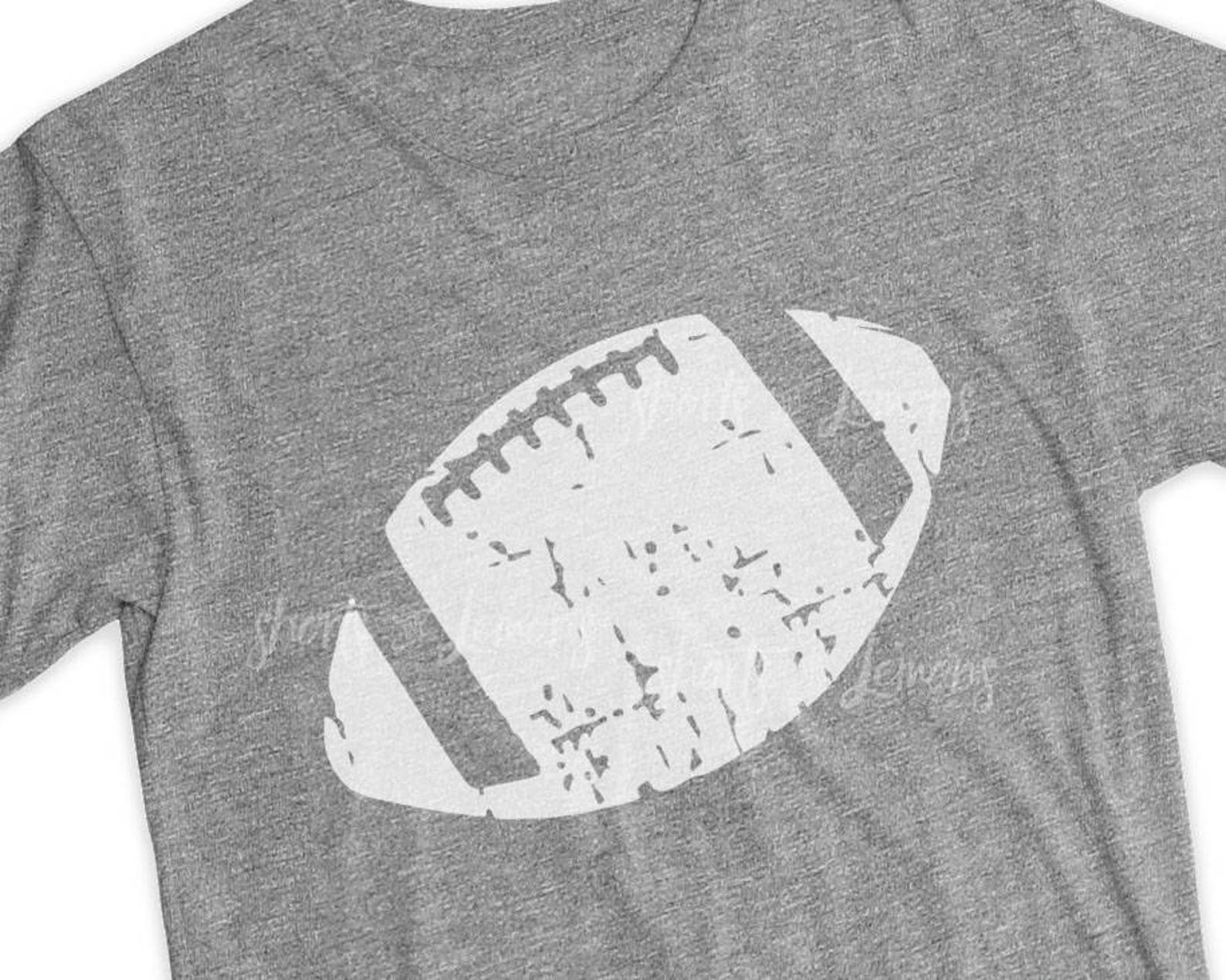Football Svg Football Cut Files Distressed Football Svg - Etsy