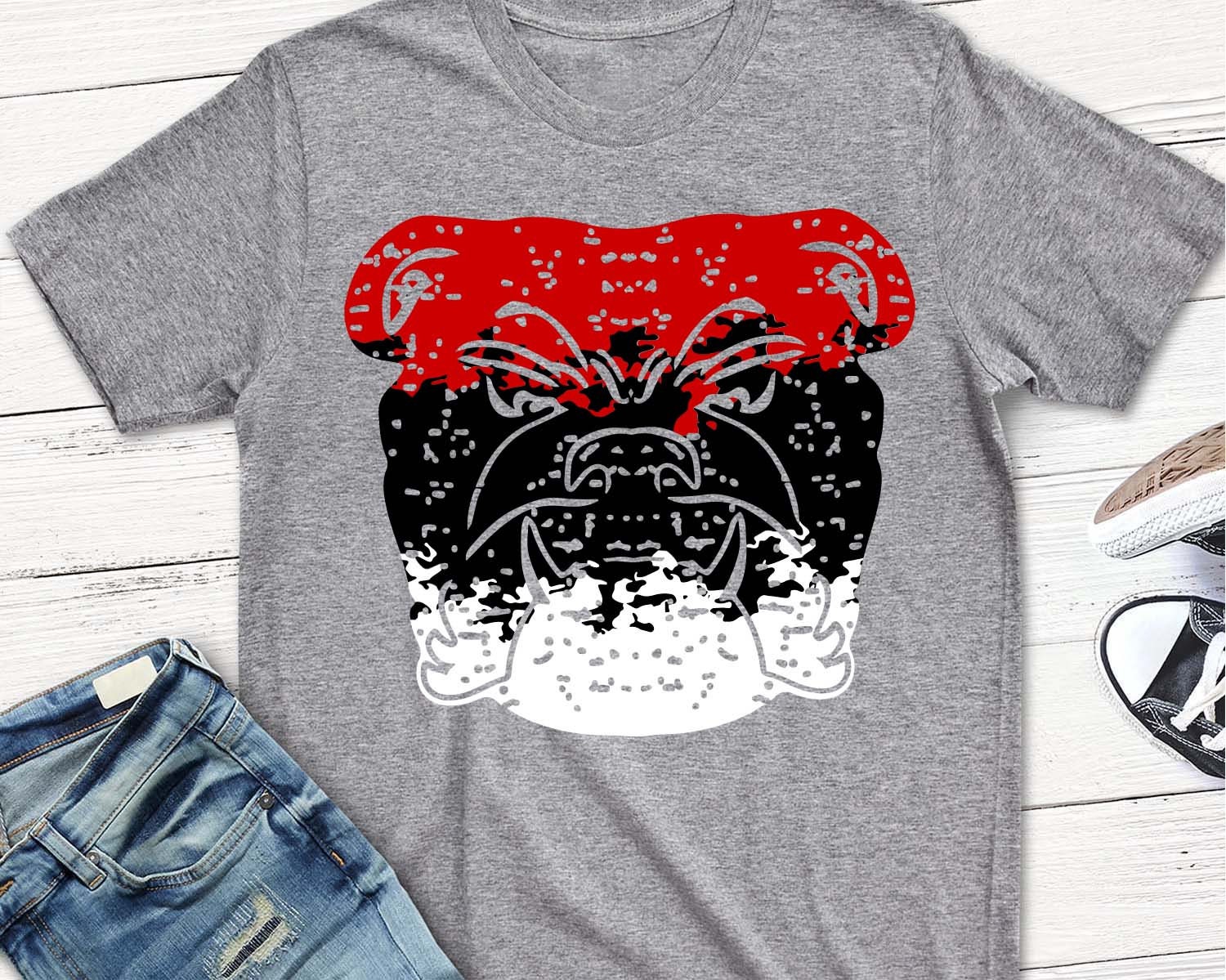 Bulldog Svg, Svg, Bulldogs Svg, Distressed Svg, Ombre, Baseball ...