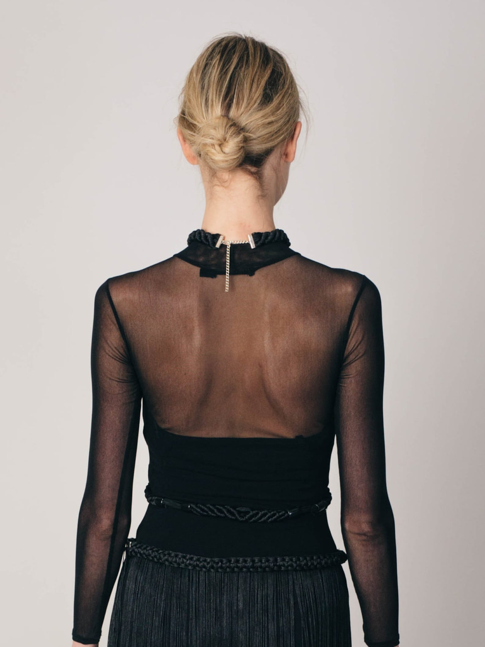 Black Bdsm Collar, Gothic Lolita Open Bra, Ddlg Clothing, Macrame Slave ...