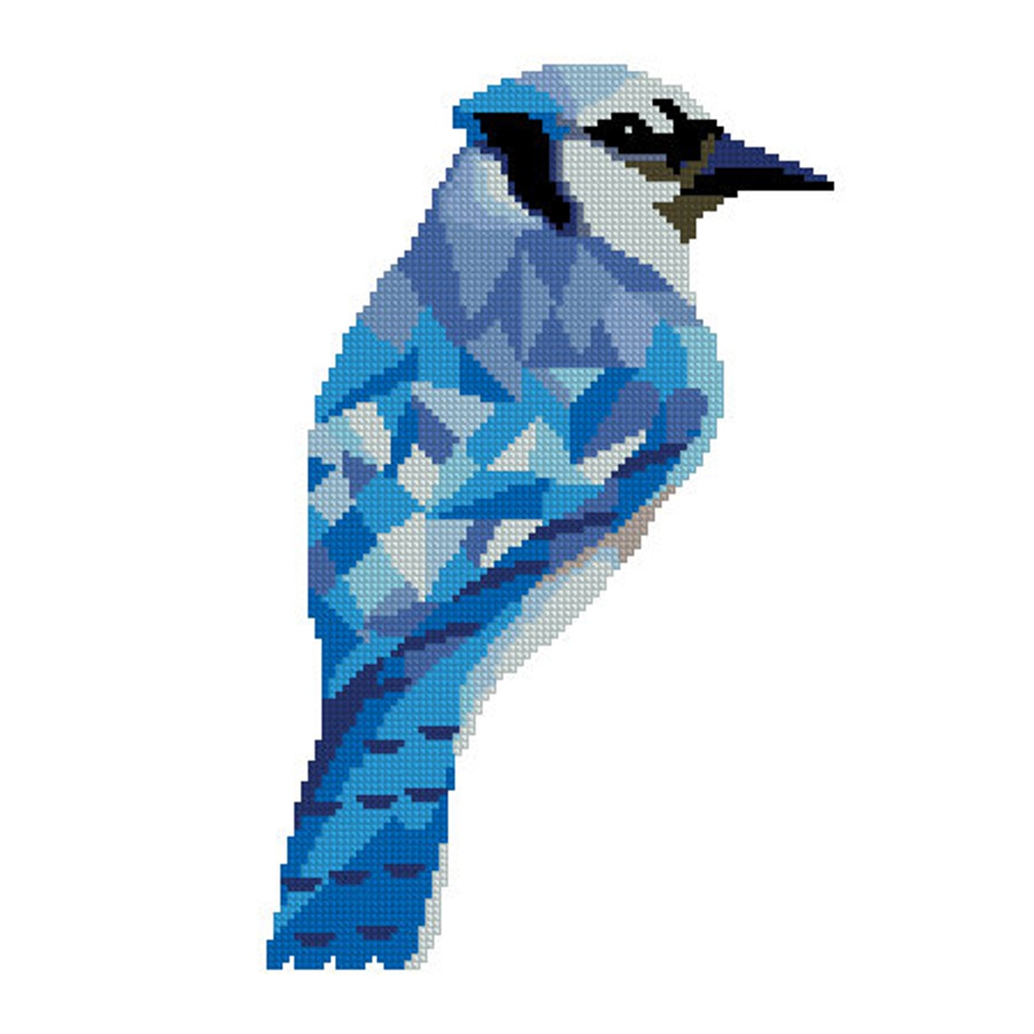 Blue Jay Bird Cross Stitch Pattern PDF Cross Stitch - Etsy