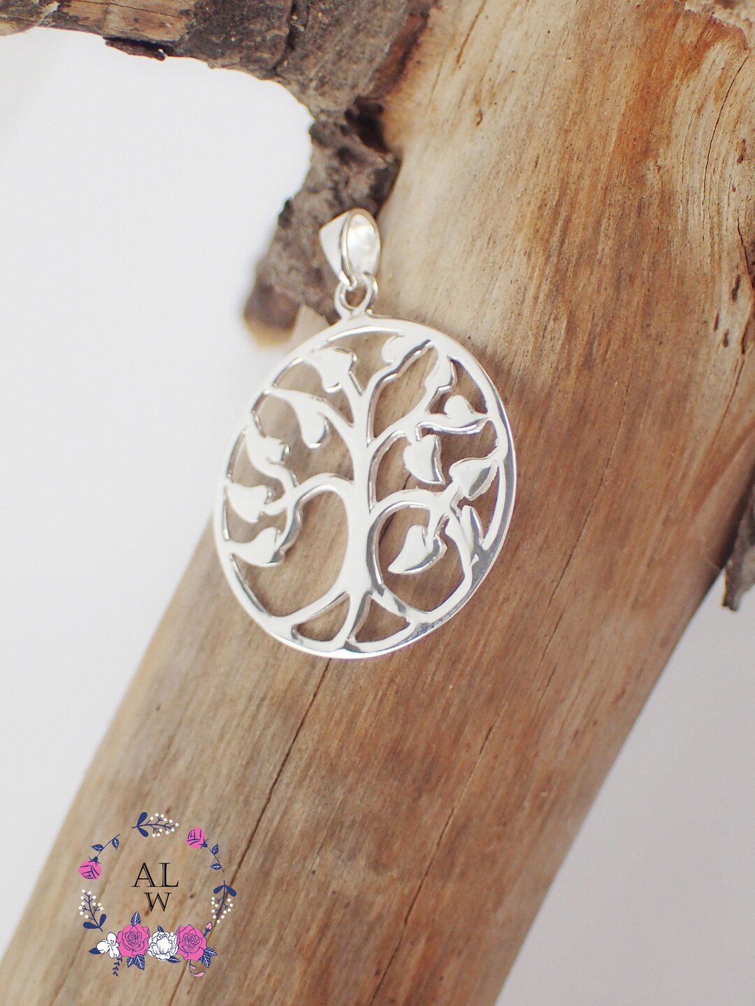 925 Sterling Silver Tree of Life Pendant - Necklace Tree of Life - Etsy