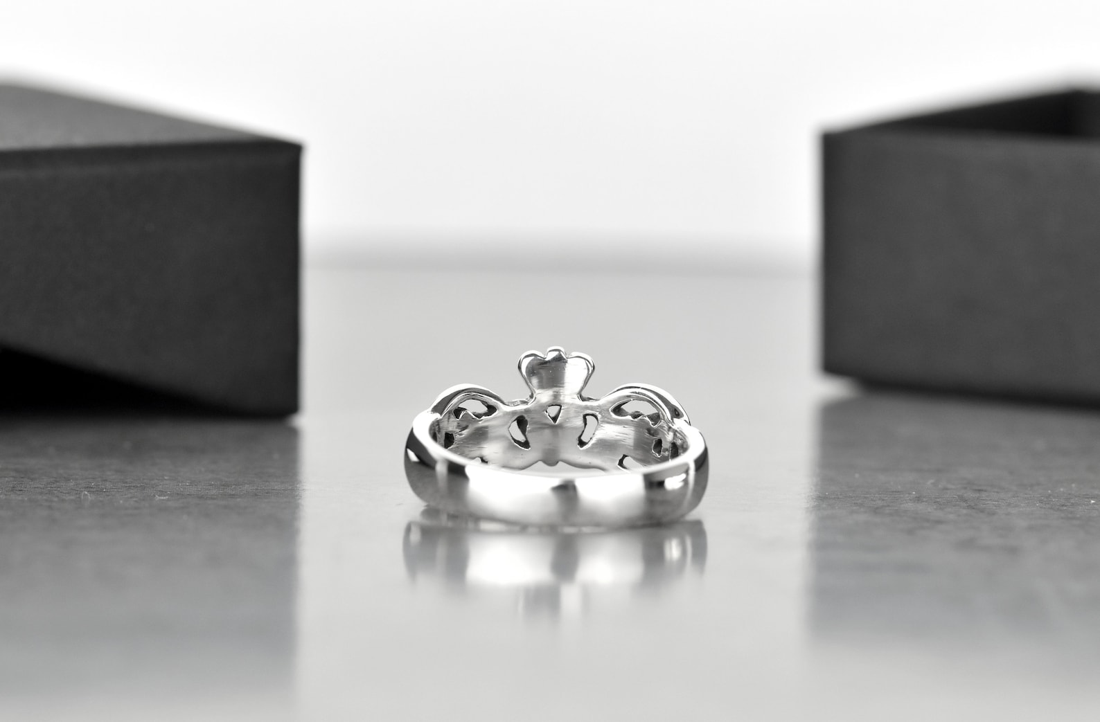 925 Sterling Silver Claddagh Ring Irish Engagement Love | Etsy