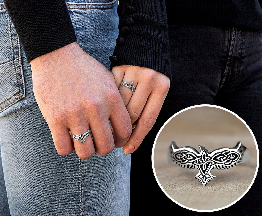925 Sterling Silver Phoenix Ring - Etsy
