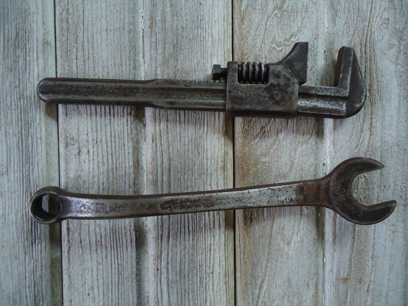 Vintage Ford Wrenches, Antique Ford Wrench Set, Ford Wrenches, Ford ...