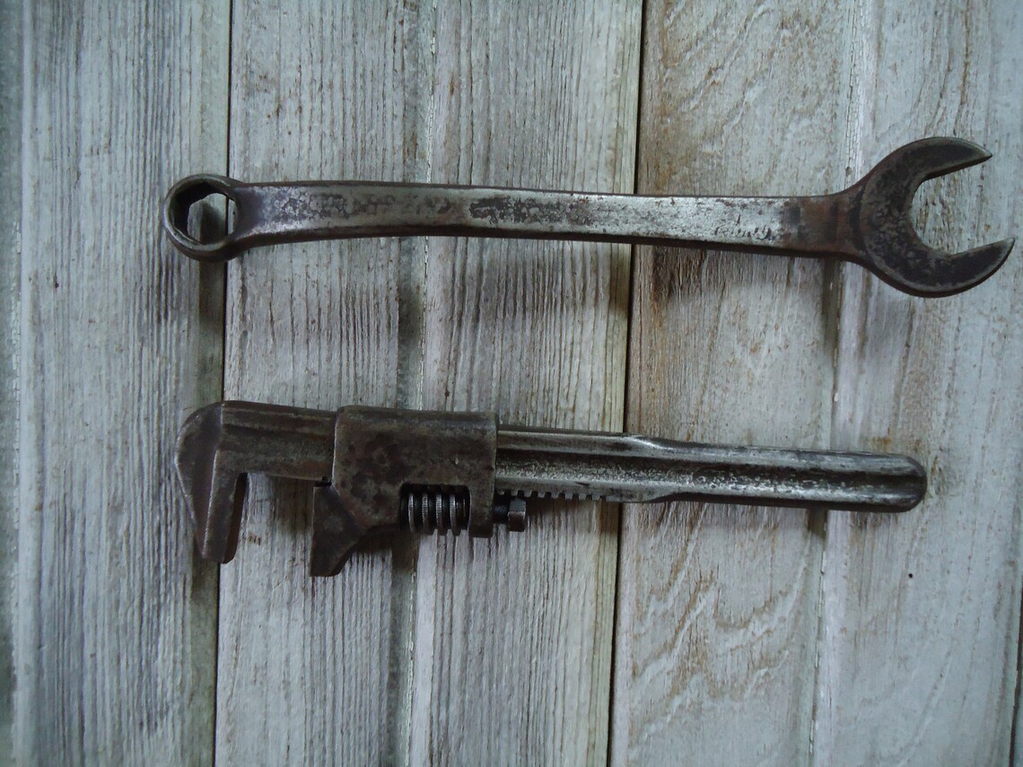Vintage Ford Wrenches, Antique Ford Wrench Set, Ford Wrenches, Ford ...