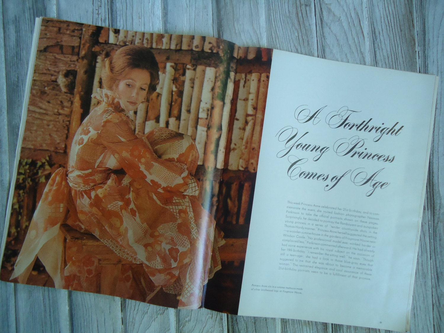 1971 Princess Anne Life Magazine Princess magazine Old Life | Etsy