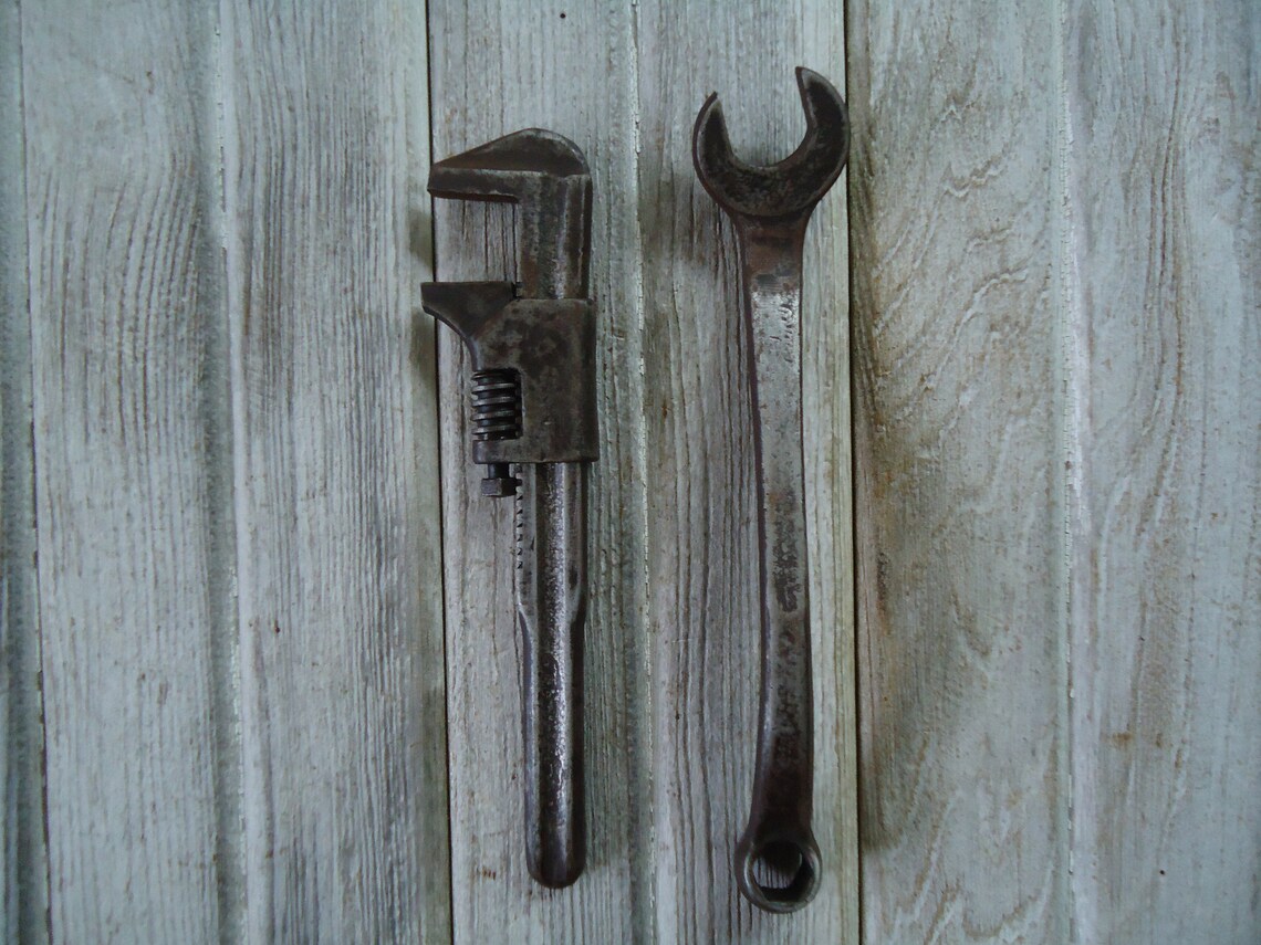 Vintage Ford Wrenches, Antique Ford Wrench Set, Ford Wrenches, Ford ...