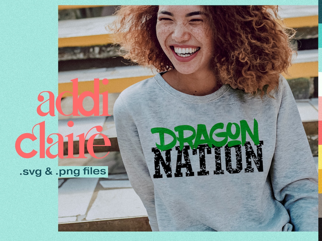 Dragon Nation SVG & PNG Files - Etsy
