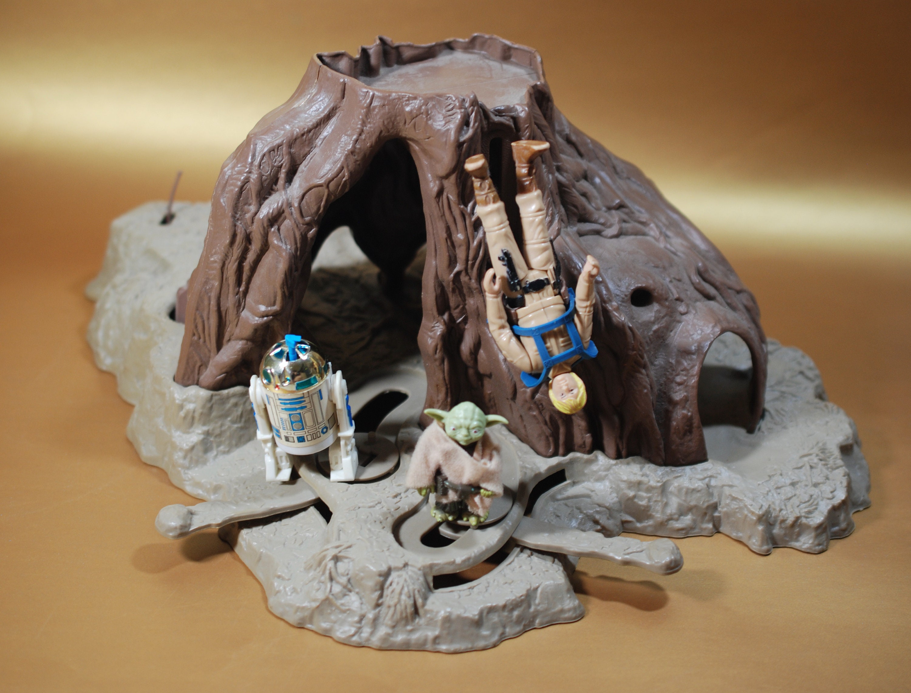 Vintage Star Wars Complete Yoda's Dagobah Swamp Playset and Three ...