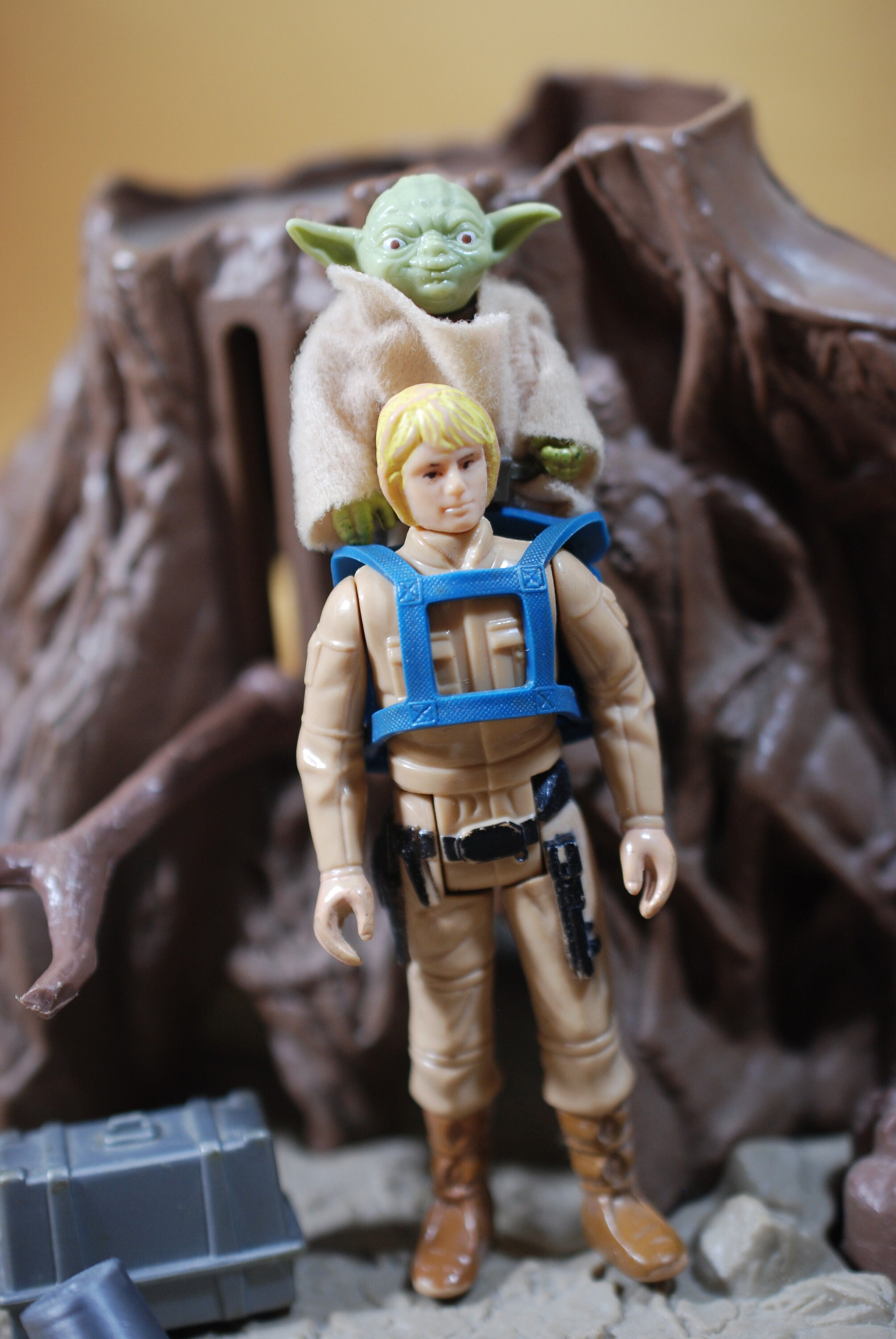 Vintage Star Wars Complete Yoda's Dagobah Swamp Playset and Three ...