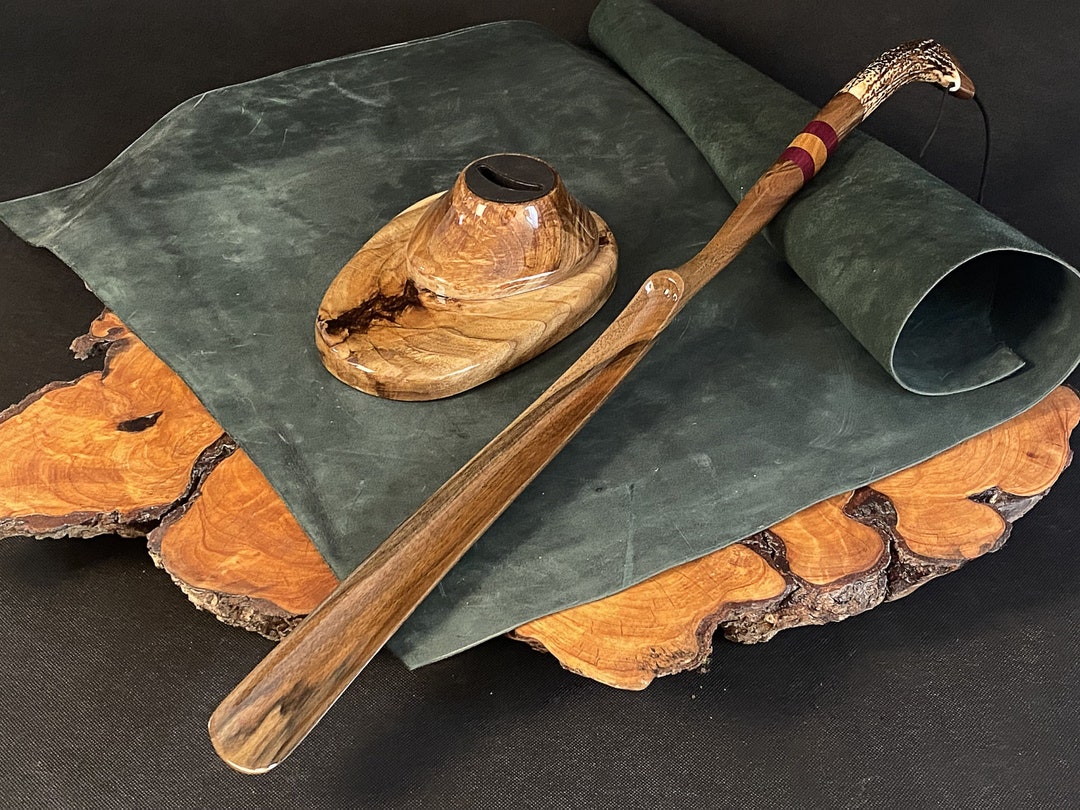 Shoe Horn Set Wood Shoe Organizer Modern Shoe Organizer Shoe Rack ...