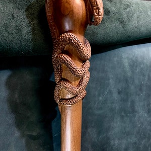 Snake Walking Stick Cobra Walking Stick Cane Wooden Stick High Quality ...