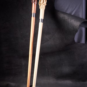 Octopus Walking Cane,carved Walking Cane,wooden Walking Cane, Elegant ...