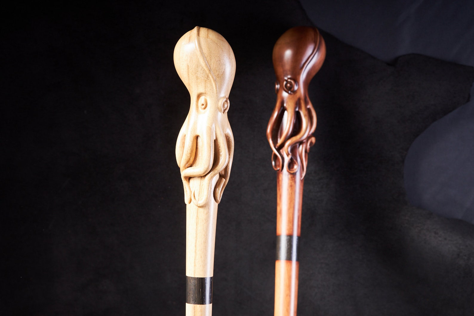 Octopus Walking Stick Cane Handmade Wooden Stick High Quality | Etsy