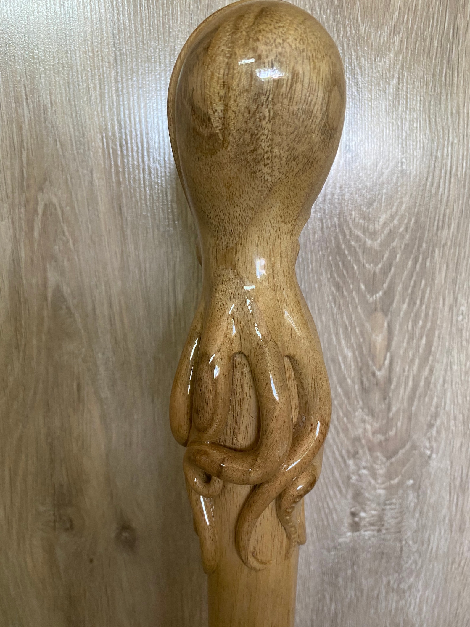Octopus Walking Stick Cane Handmade Wooden Stick High Quality - Etsy