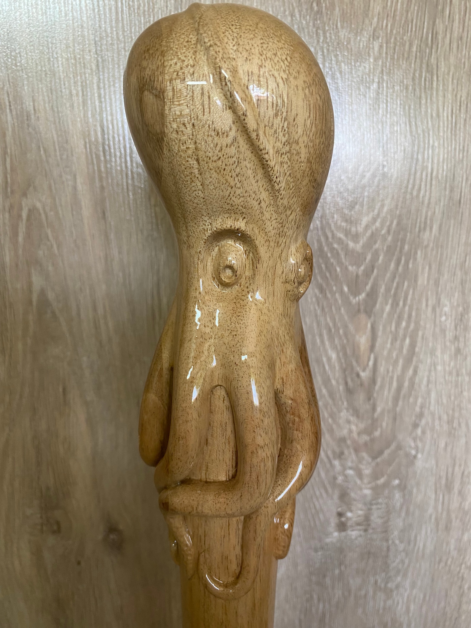 Octopus Walking Stick Cane Handmade Wooden Stick High Quality - Etsy