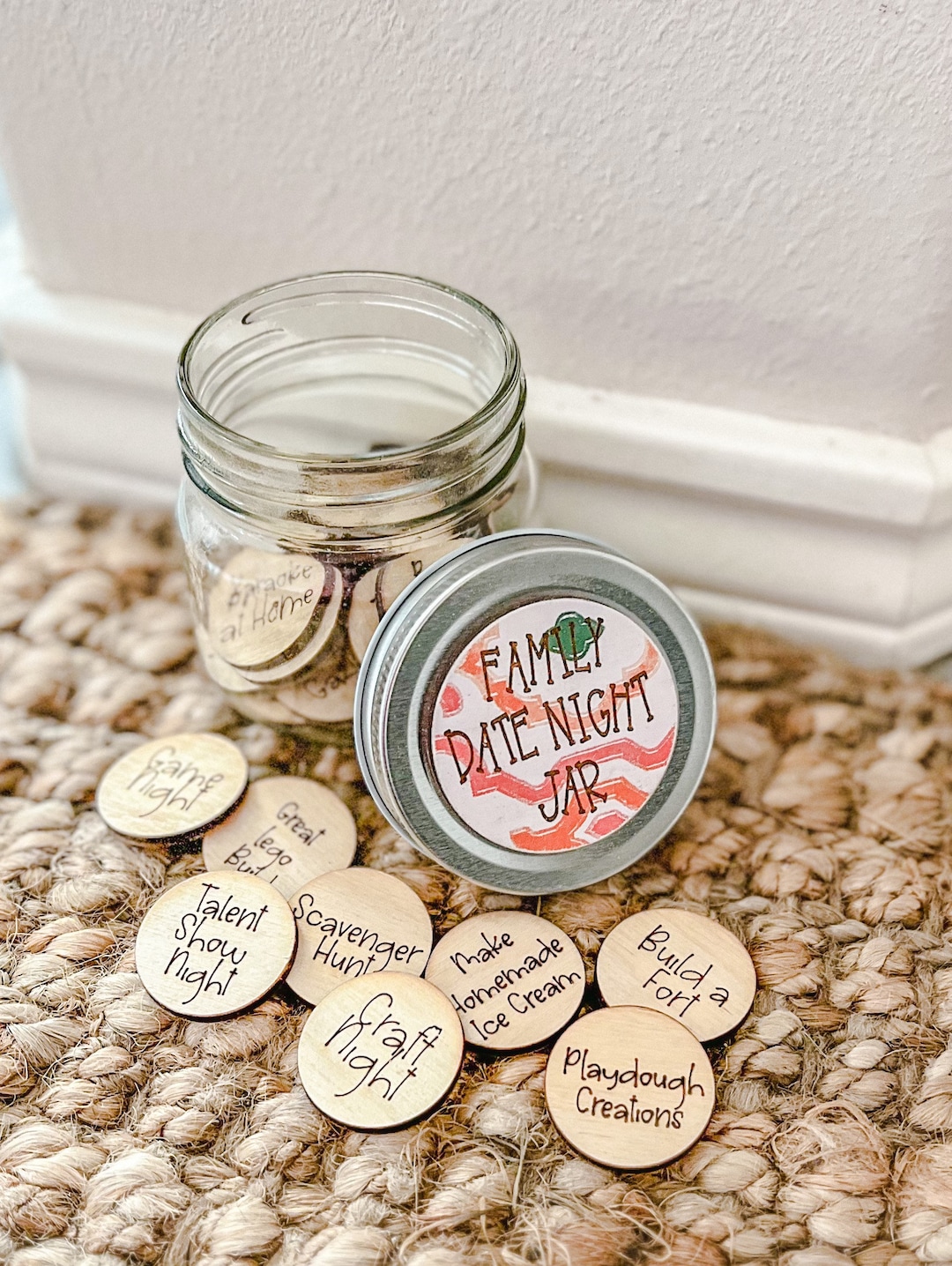 Family Date Night Jar | Family Date Night | Family Date Jar | Family ...