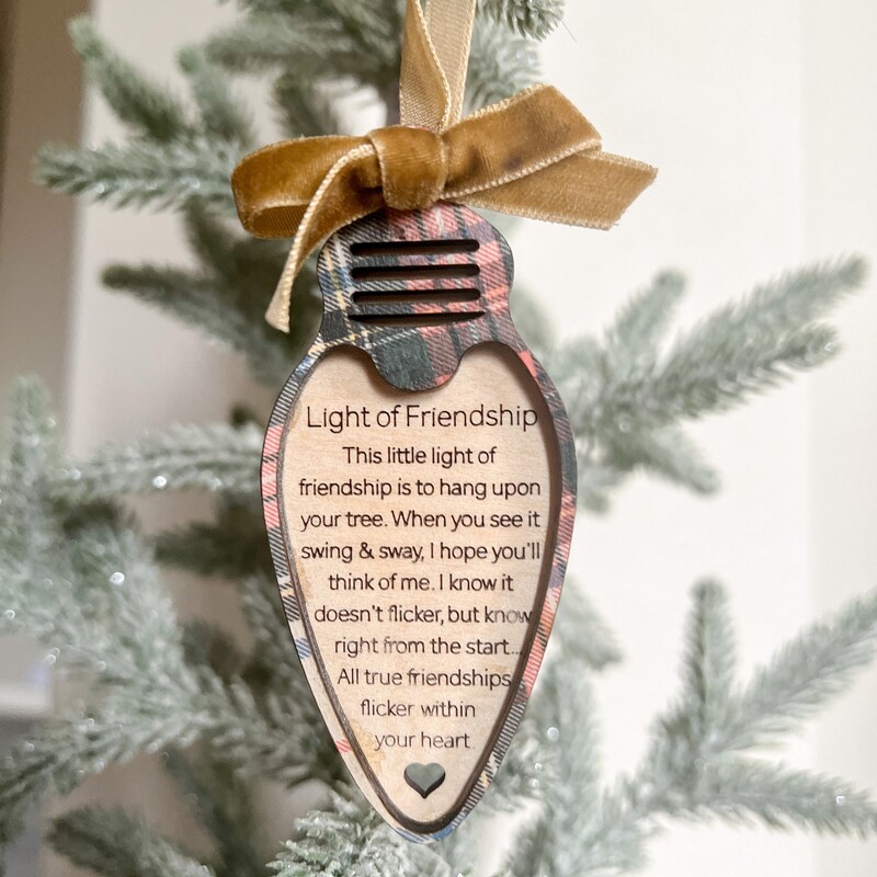 Light of Friendship - Etsy