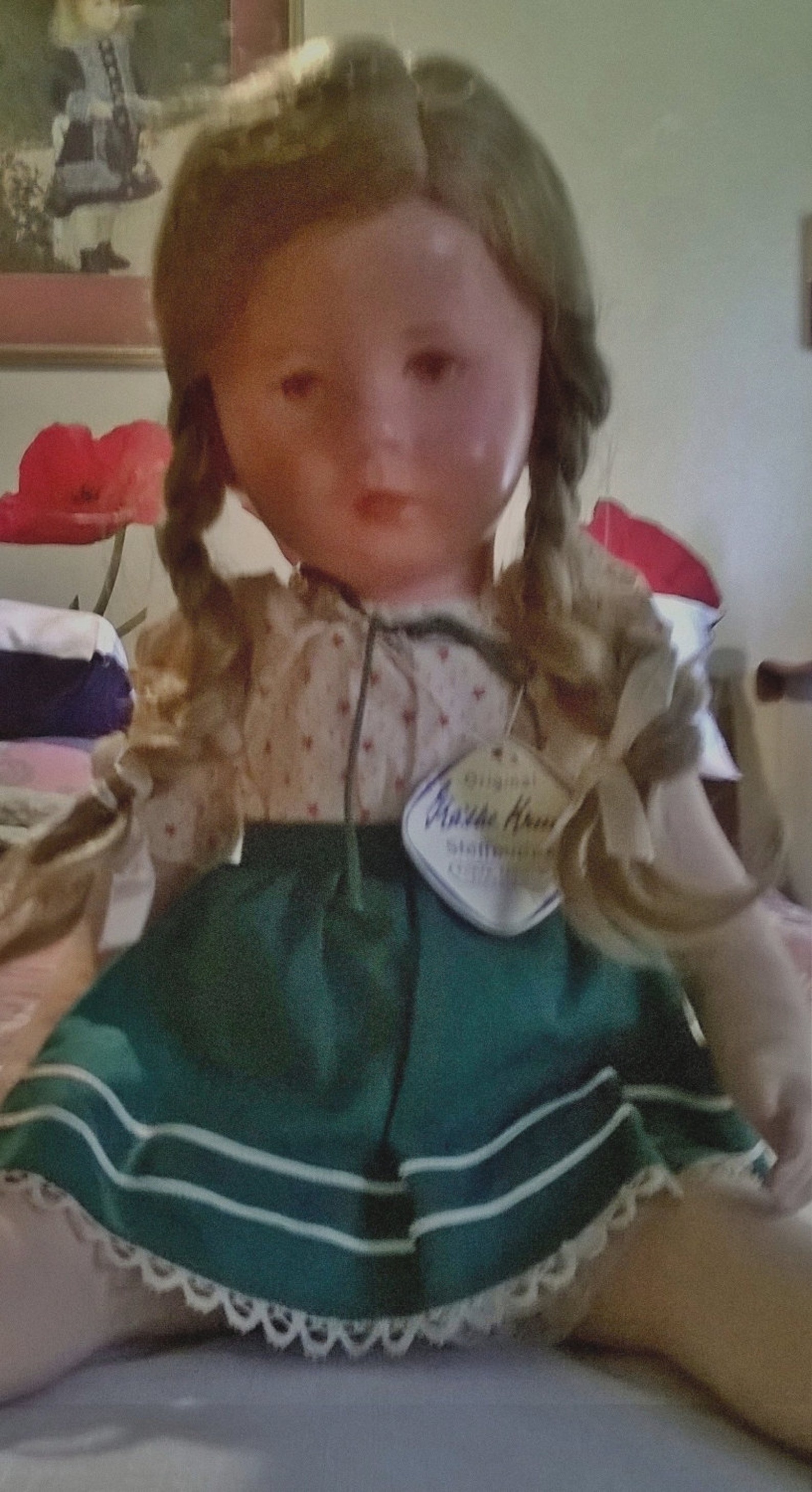 VINTAGE KATHE KRUSE German Cloth Doll. 18.5" Tall. - Etsy