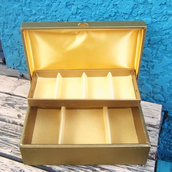 Gold Jewelry Box - Etsy