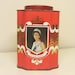 1977 Queen Elizabeth II Tin Silver Jubilee Tin Box 70s Queen Elizabeth ...