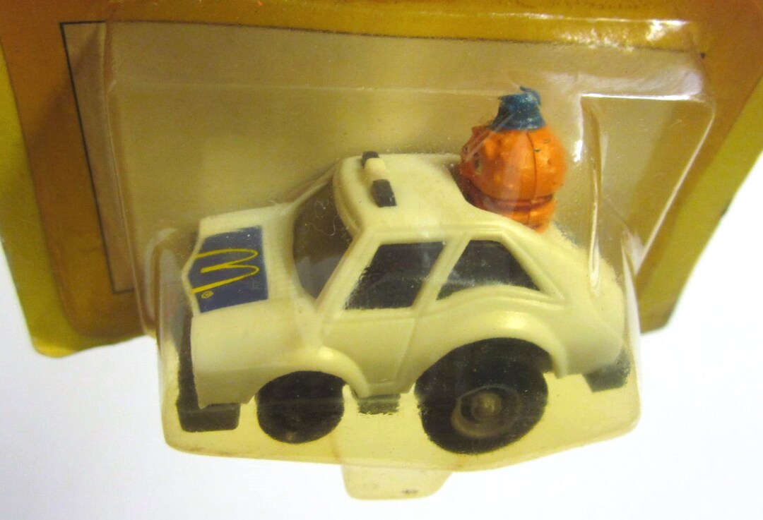 1985 Mcdonald's Fast Macs Big Mac Squad Car Happy Meal Toy New in ...