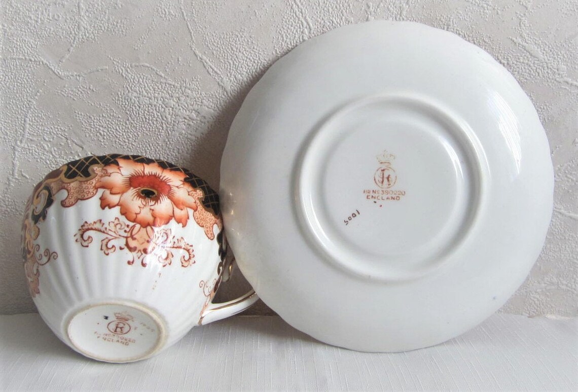 Samuel Radford Imari Teacup Reg. No. 390220 1891-1913 Antique | Etsy