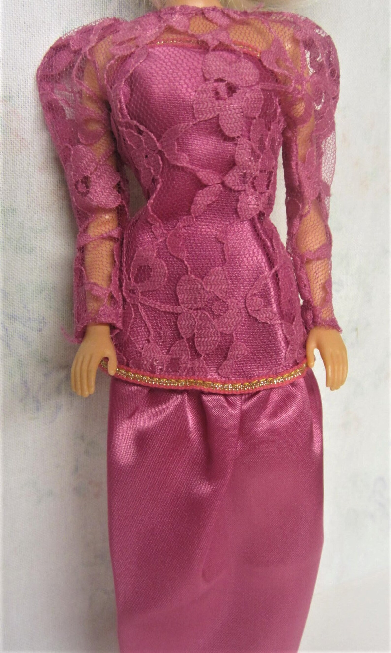 1985 Barbie Oscar De La Renta 2766 Barbie Designer Fashion - Etsy