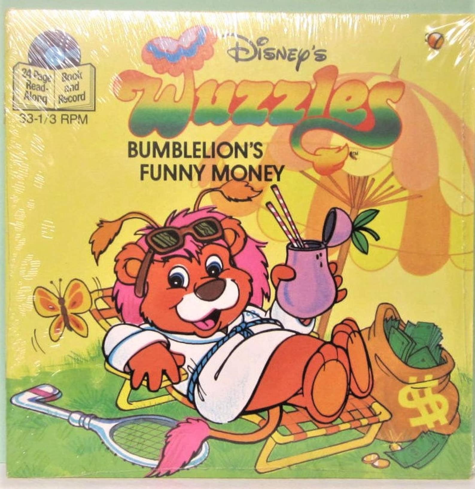 Disney's Wuzzles Record Rare 45 RPM Bumblelion's Funny - Etsy Canada