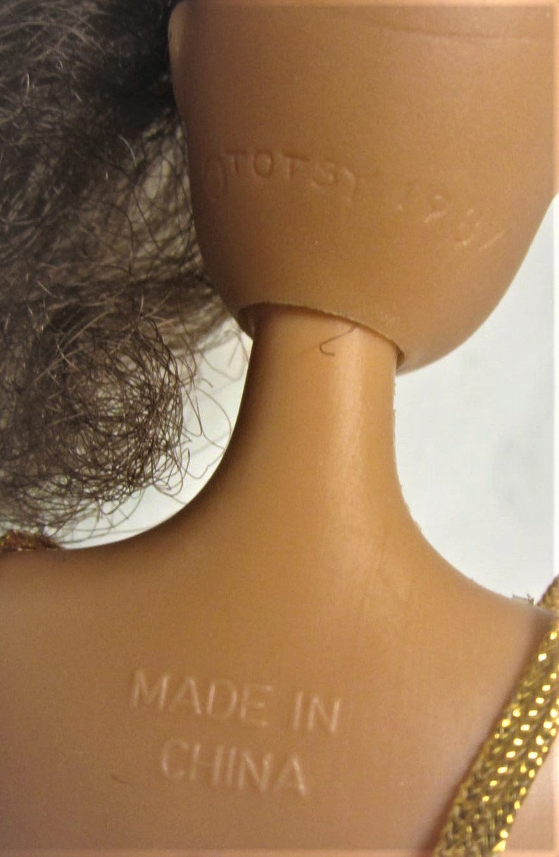 1987 Totsy Doll Brunette Sandi Totsy Royal Blue Gown Totsy Smooth Moves ...