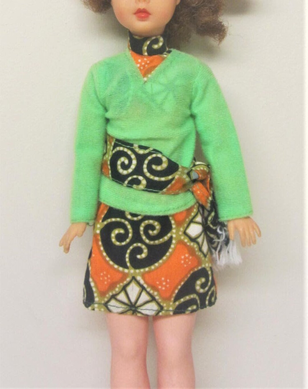60s Handmade Tammy Doll Skirt & Blouse Outfit for Tammy and Tressy ...