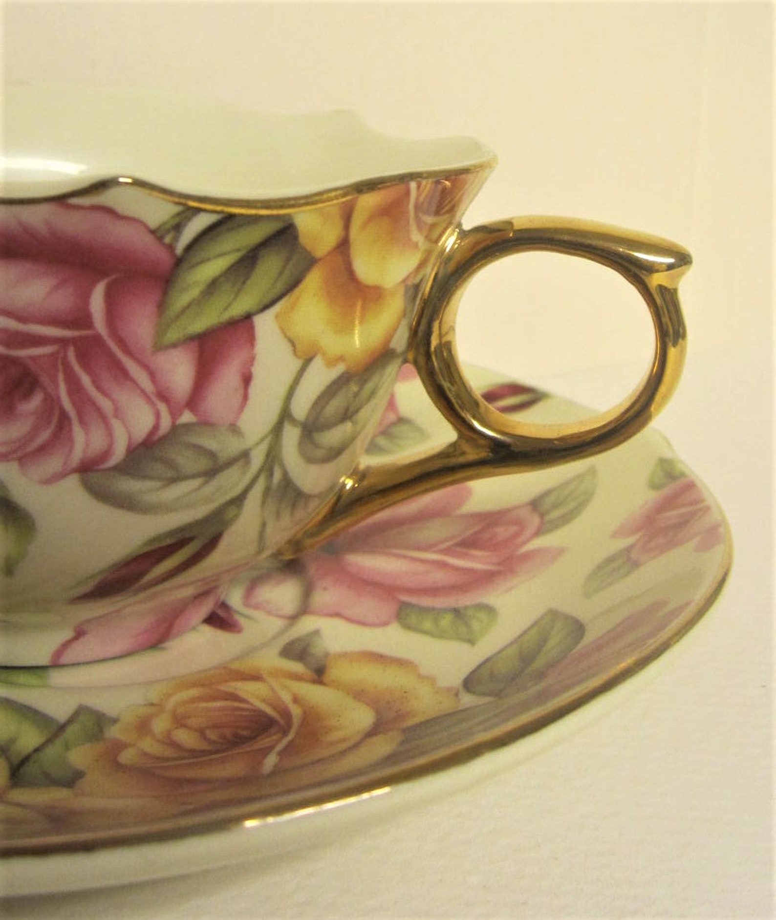Royal Elfreda Teacup Country Rose Series Elfreda by Allison L - Etsy Canada