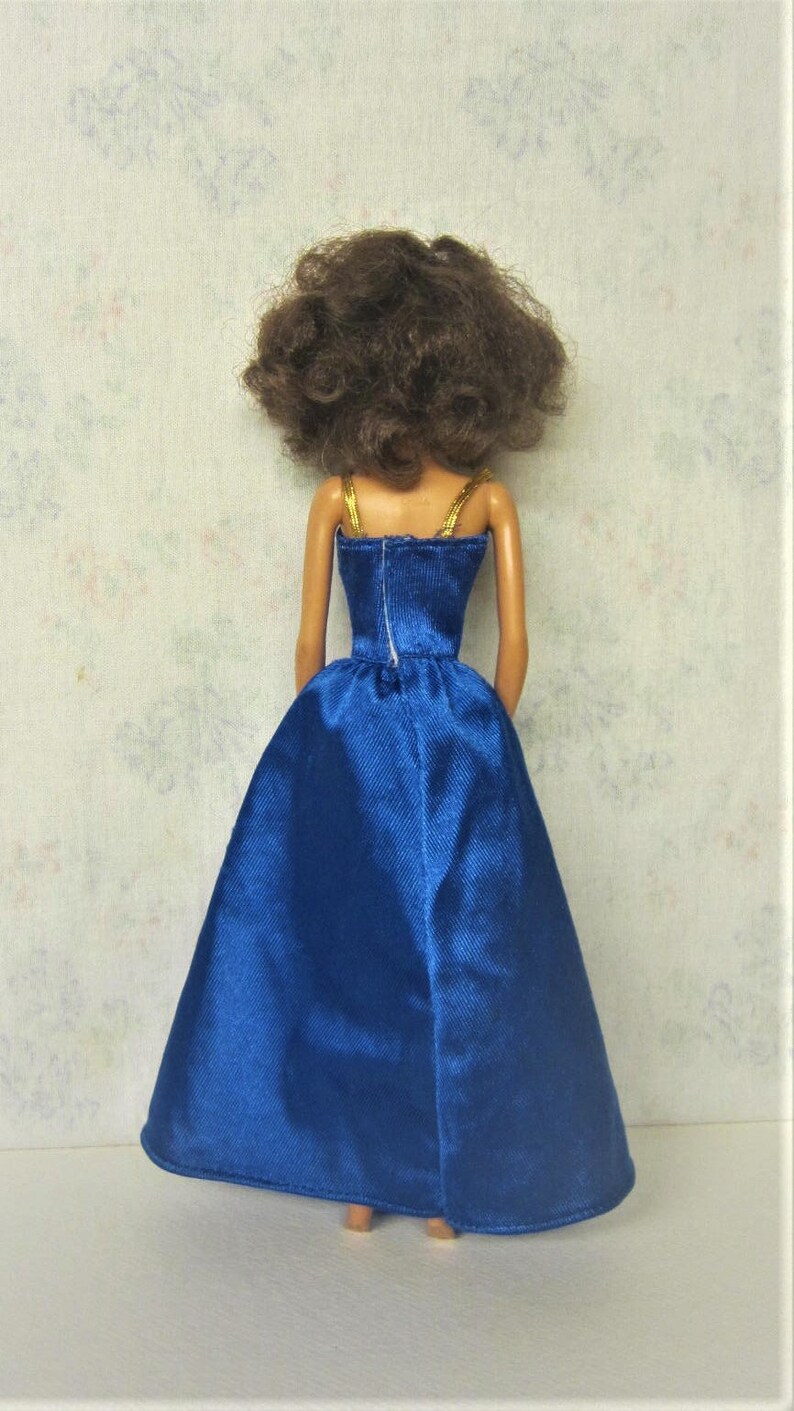 1987 Totsy Doll Brunette Sandi Totsy Royal Blue Gown Totsy Smooth Moves ...