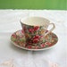 Lord Nelson Briar Roseteacup & Saucer 1940s Rose Chintz Teacup Briar ...