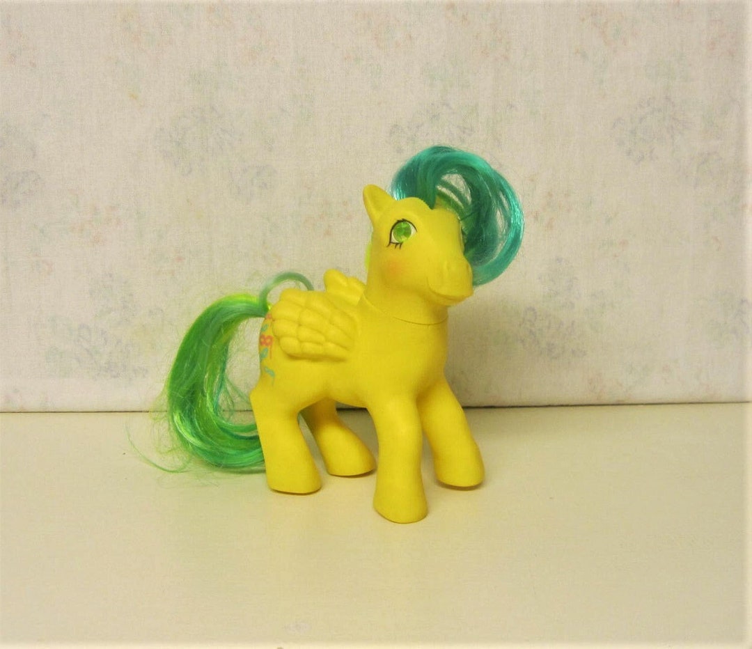 My Little Pony 1985 Masquerade G1 Concave Feet Hong Kong 80s MLP ...