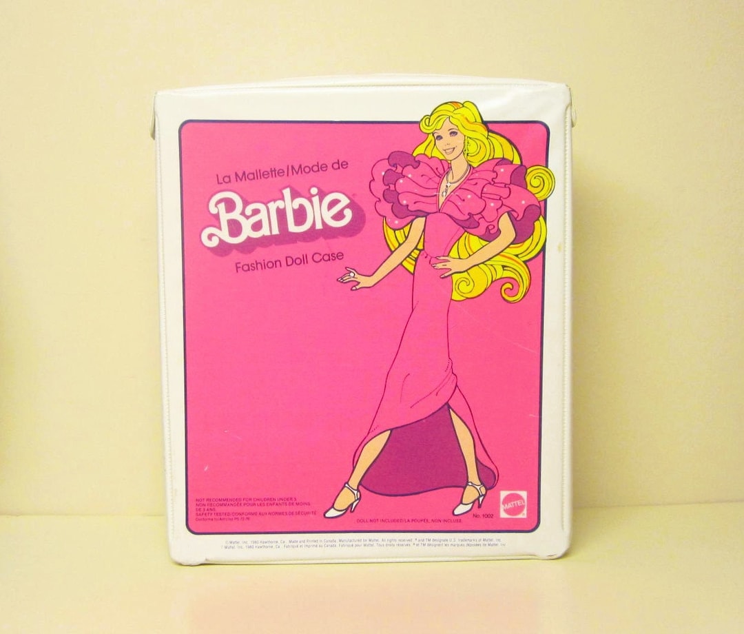1980 Barbie Doll Case Superstar Barbie Wardrobe Case 80s Barbie Case ...