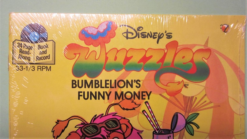 Disney's Wuzzles Record Rare 45 RPM Bumblelion's Funny - Etsy Canada