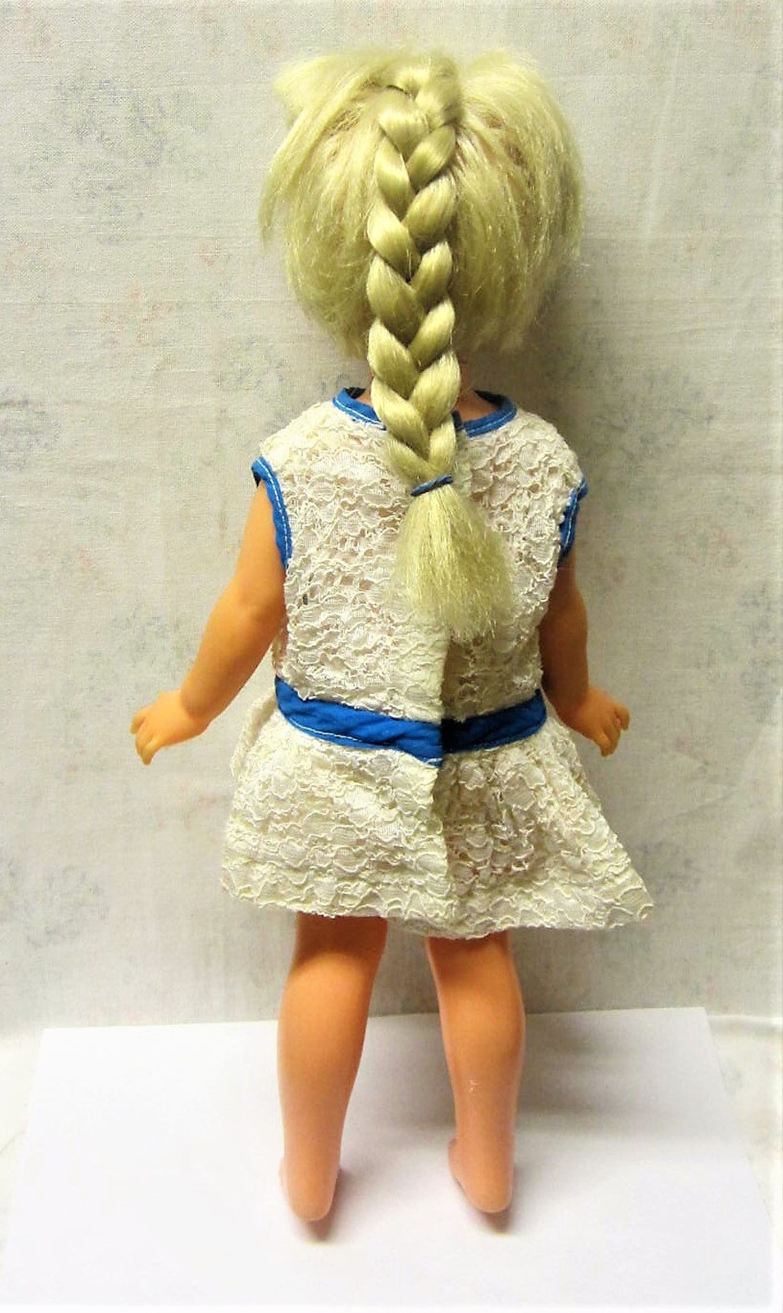 1970 Ideal Velvet Doll With Growing Hair White Lace Dress | Etsy Canada