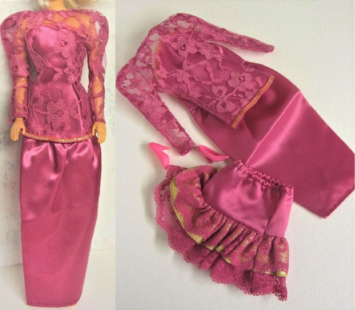 1985 Barbie Oscar De La Renta 2766 Barbie Designer Fashion | Etsy