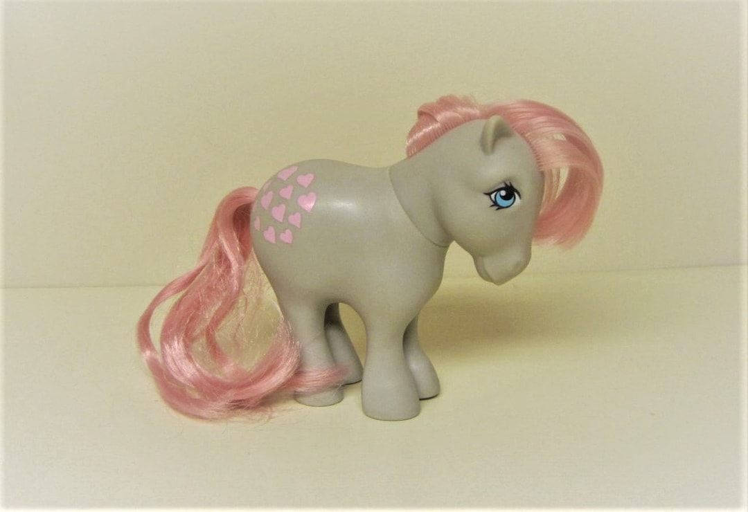 My Little Pony 1982 Snuzzle G1 Concave Feet Made in Hong Kong 80s MLP ...